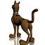 Scooby-doo Character Toon Rigged 3ds