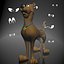 Scooby-doo Character Toon Rigged 3ds
