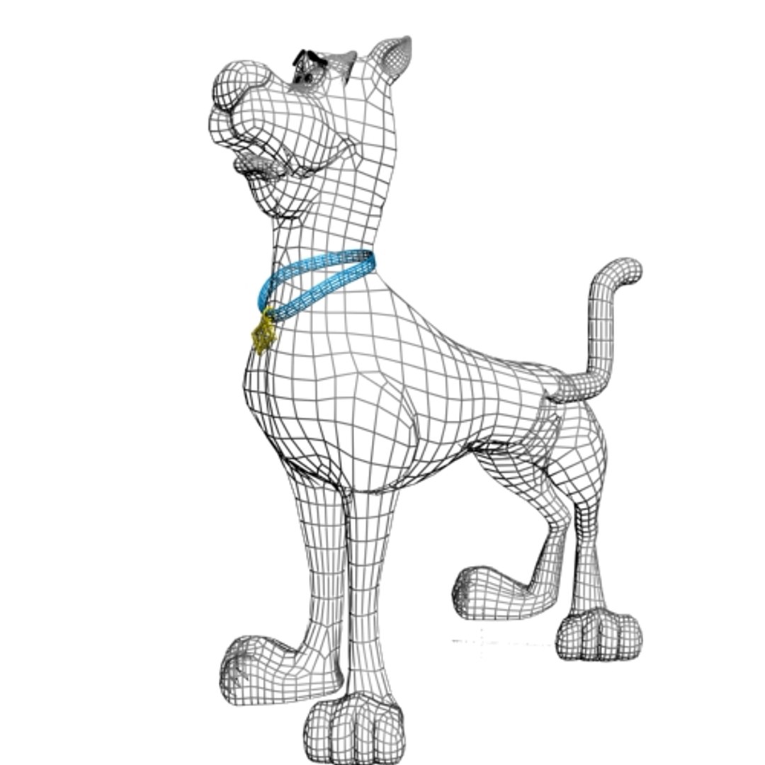 Scooby-doo Character Toon Rigged 3ds