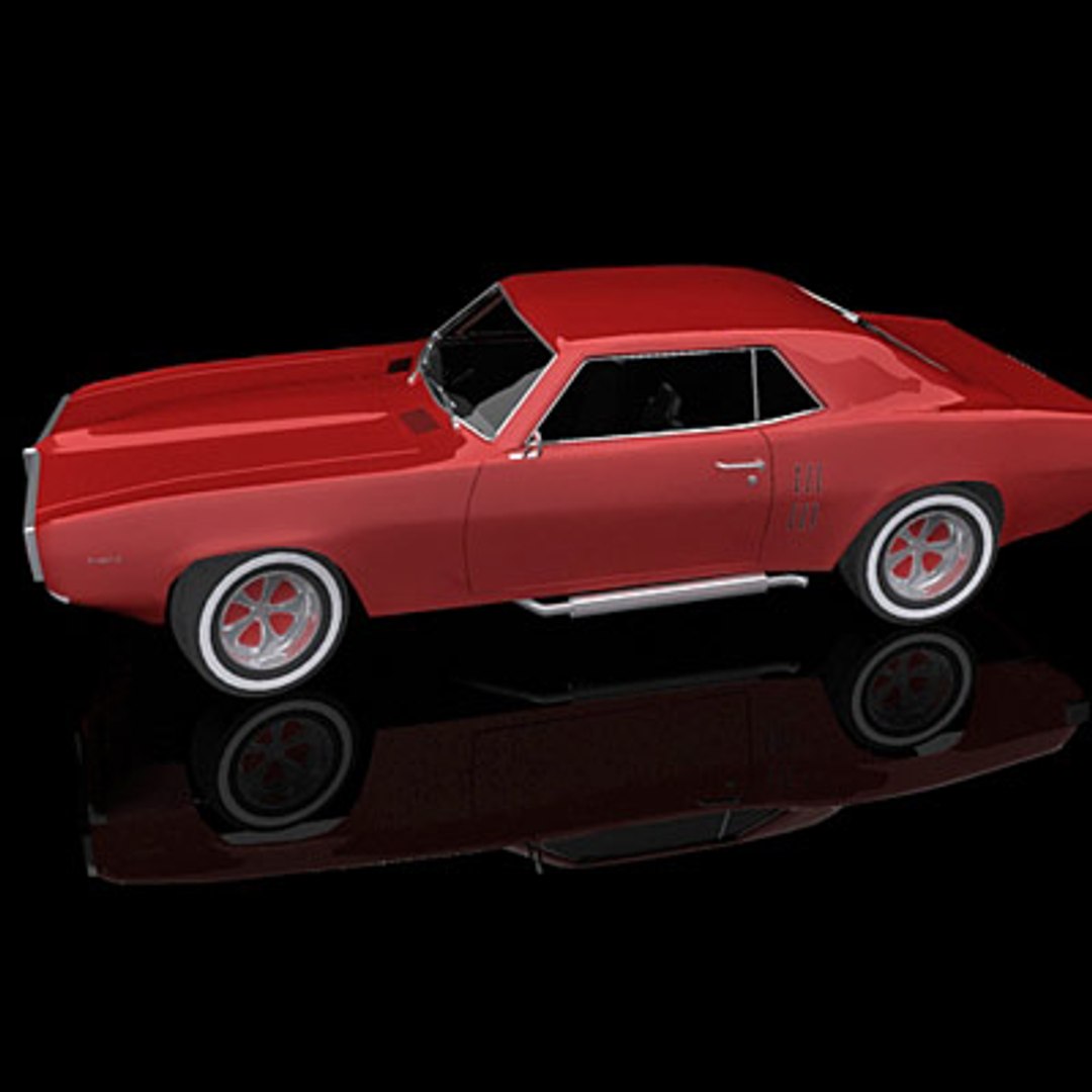 Firebird 68 3d Model