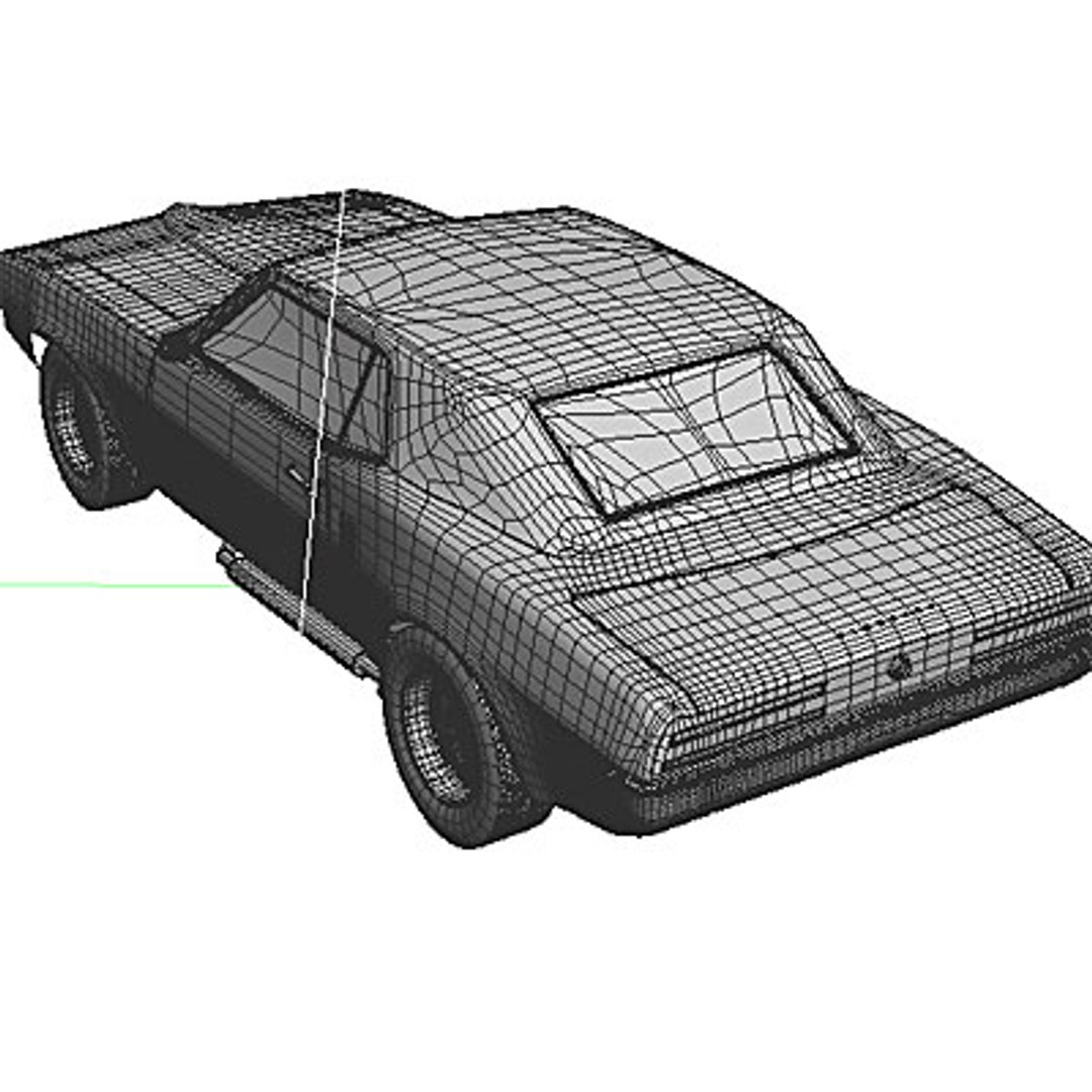 Firebird 68 3d Model