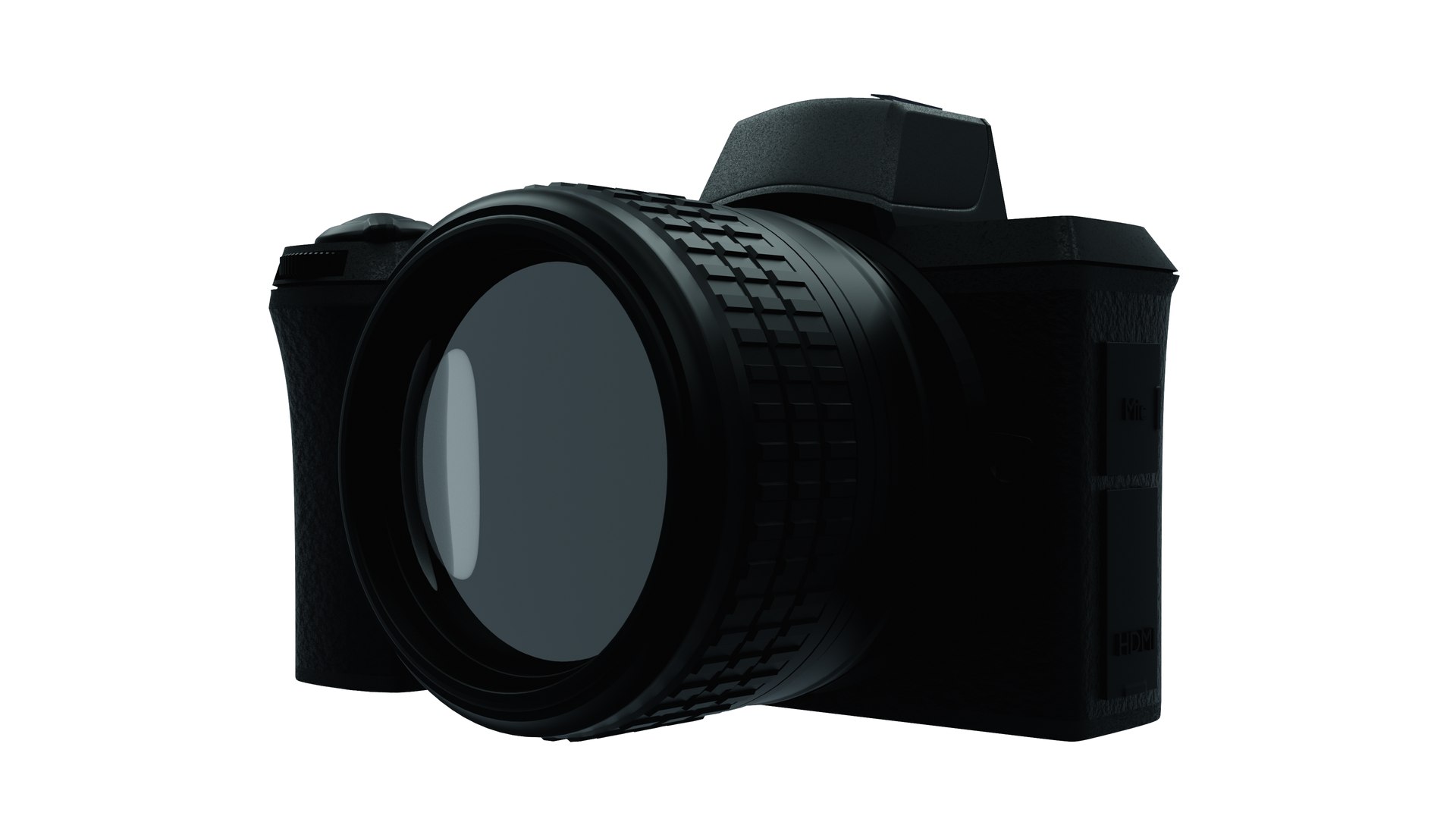 Camera SLR model - TurboSquid 2180708