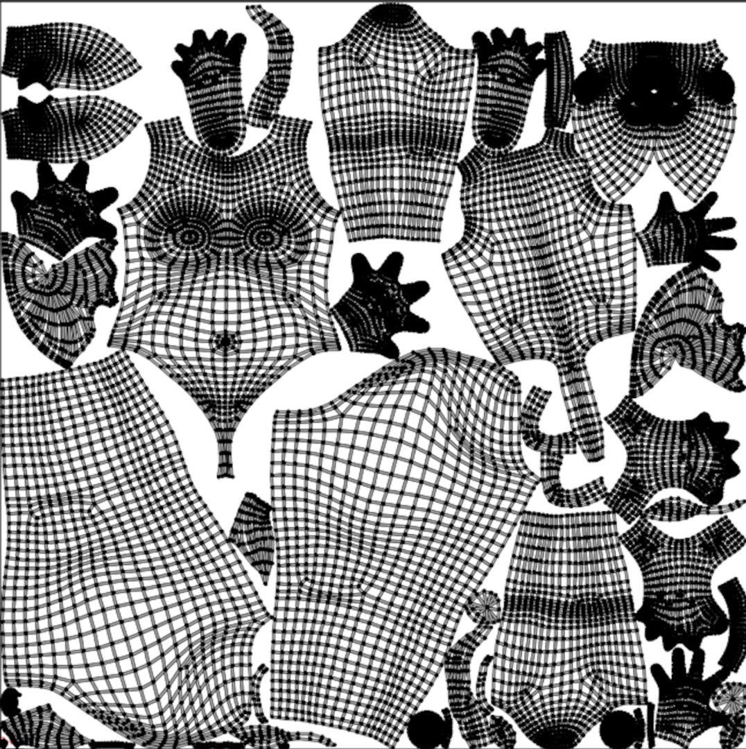 3D Model Stylized Fat Girl Body Base Mesh 3D Model Rigged With IK FK ...