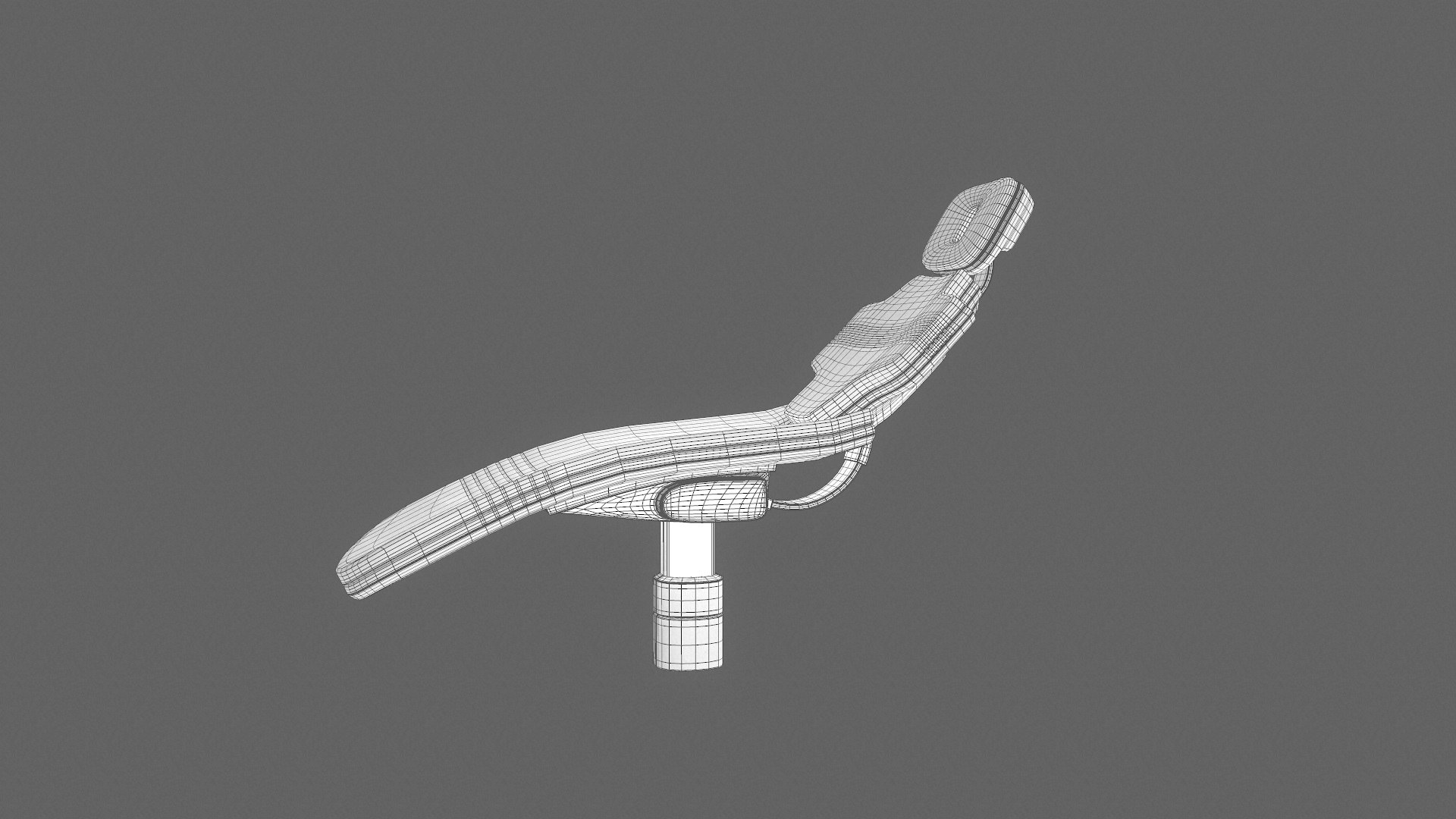 Futuristic Medical Chair 3D - TurboSquid 1598040