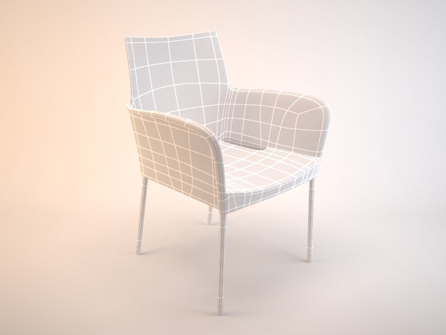 3d ice chair