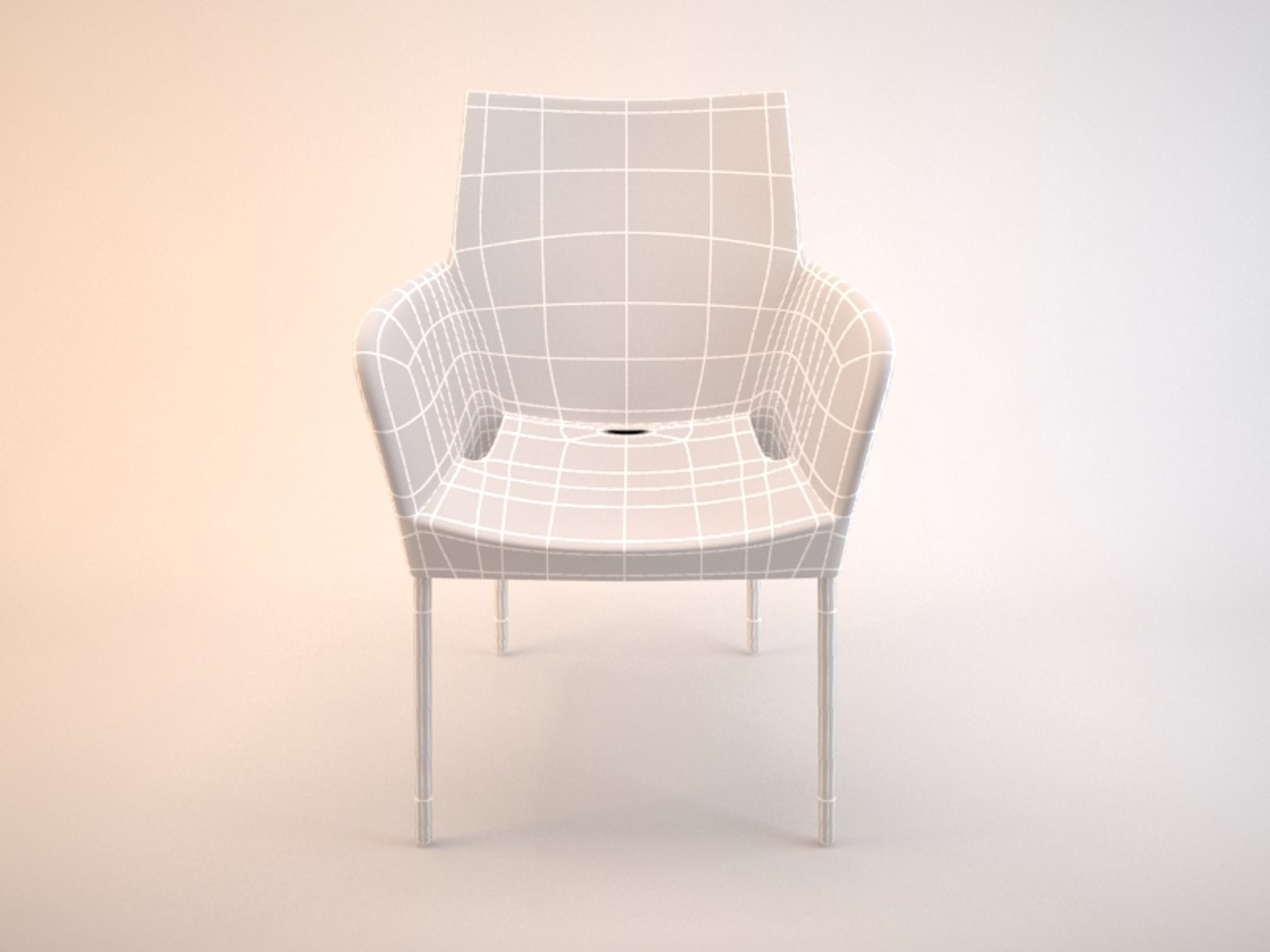 3d ice chair