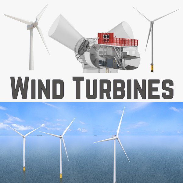 Wind turbine model - TurboSquid 1639747