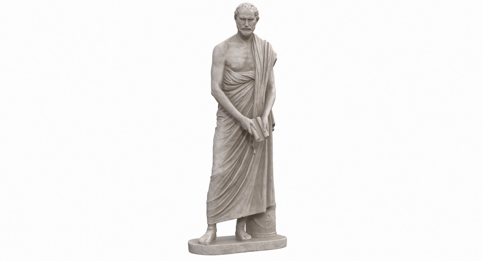 3D Model Demosthenes Statue - TurboSquid 1642918