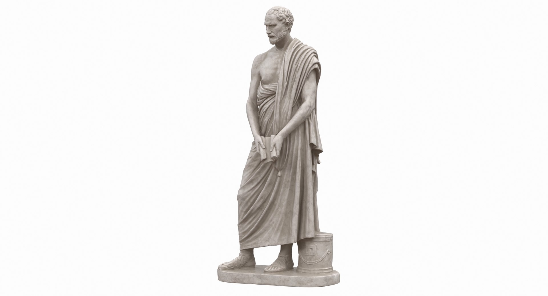 3D Model Demosthenes Statue - TurboSquid 1642918