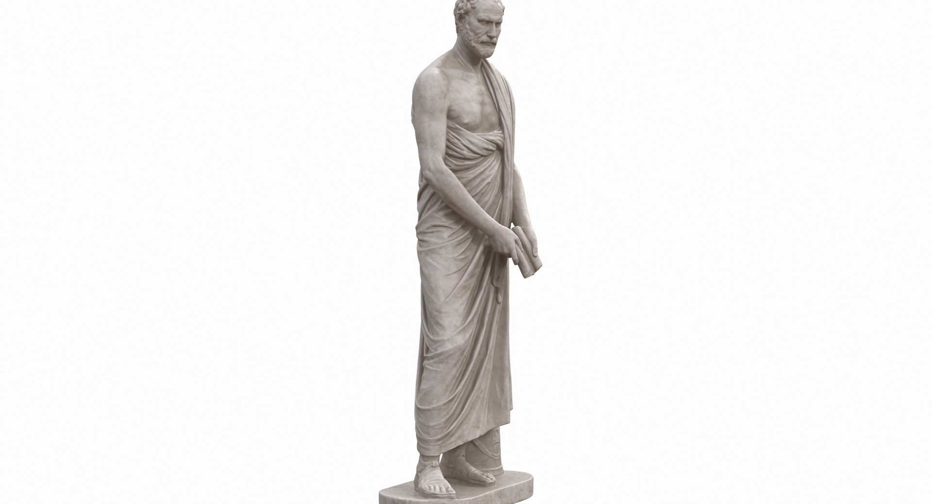3D Model Demosthenes Statue - TurboSquid 1642918