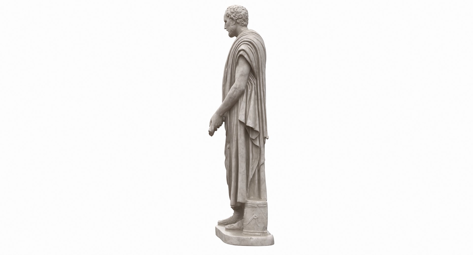3D Model Demosthenes Statue - TurboSquid 1642918