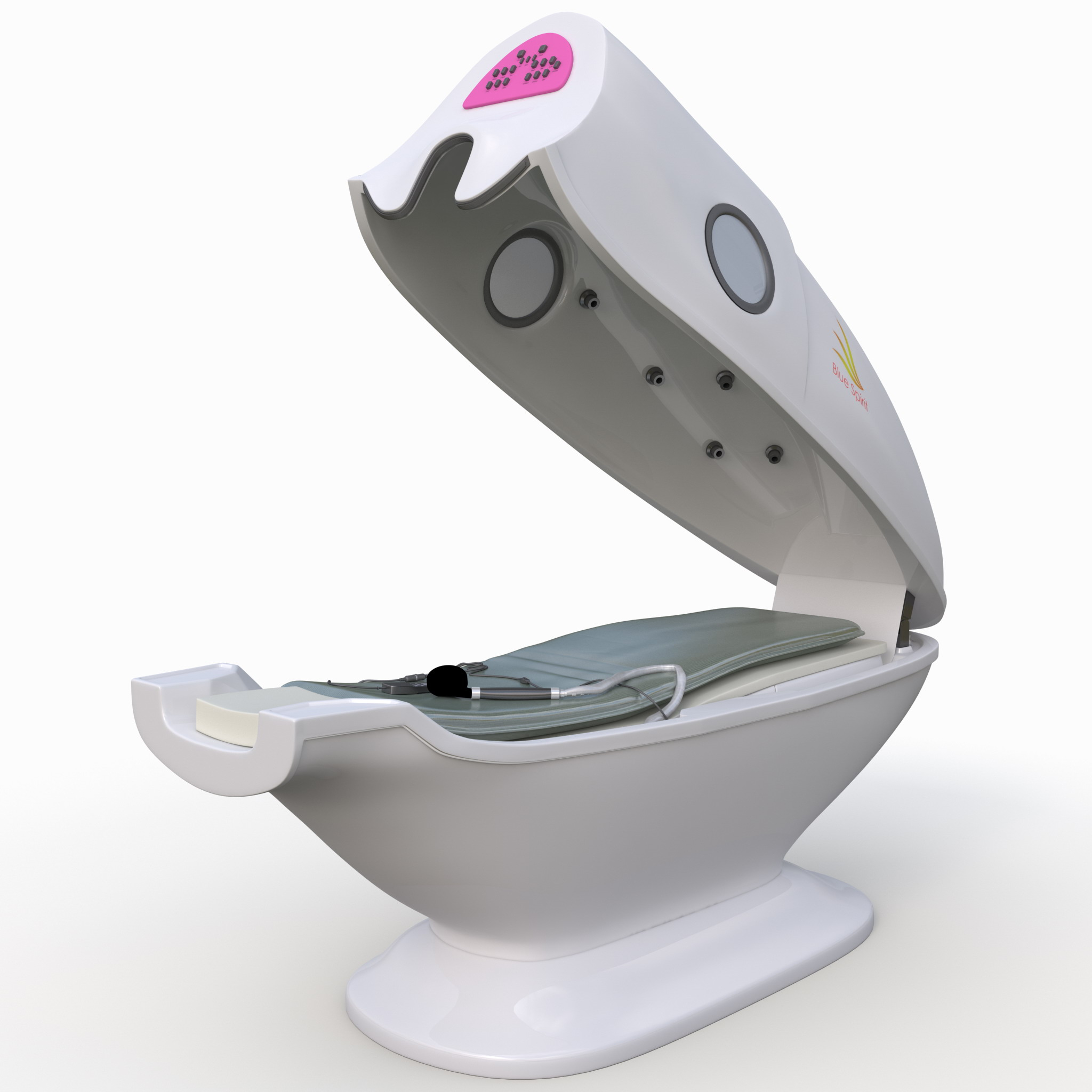 3d spa capsule model