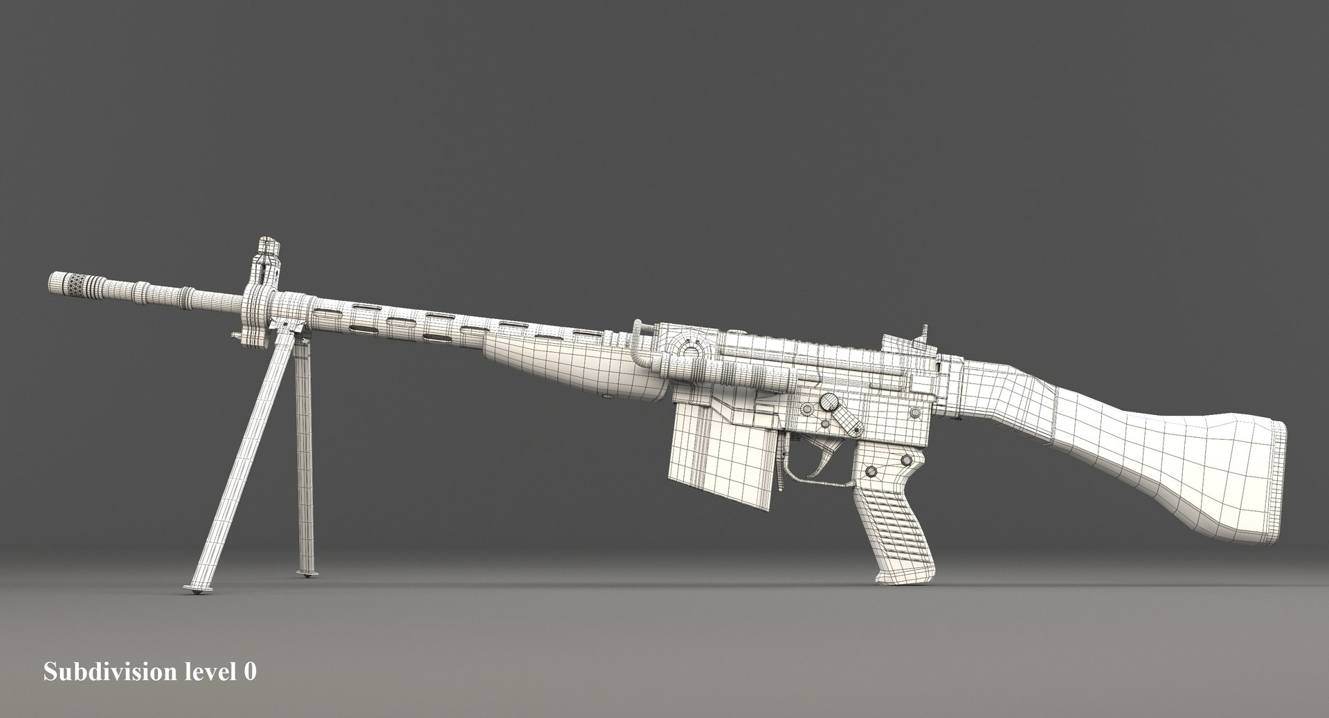 3D Model Rifle Sig-amt - TurboSquid 1327238