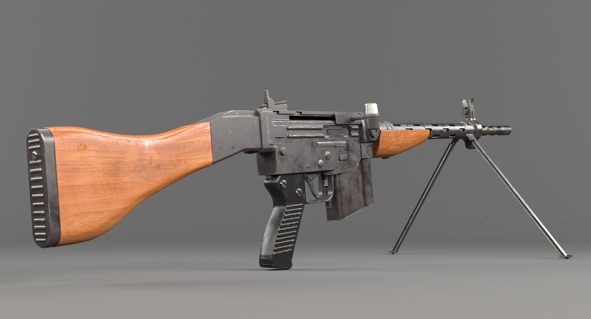 3D Model Rifle Sig-amt - TurboSquid 1327238