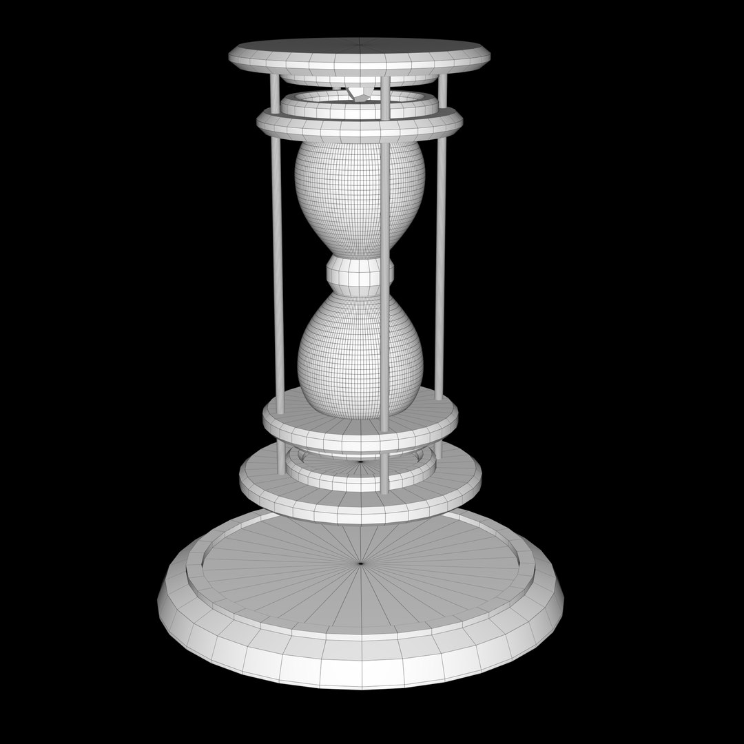3D HourGlass - TurboSquid 1908344