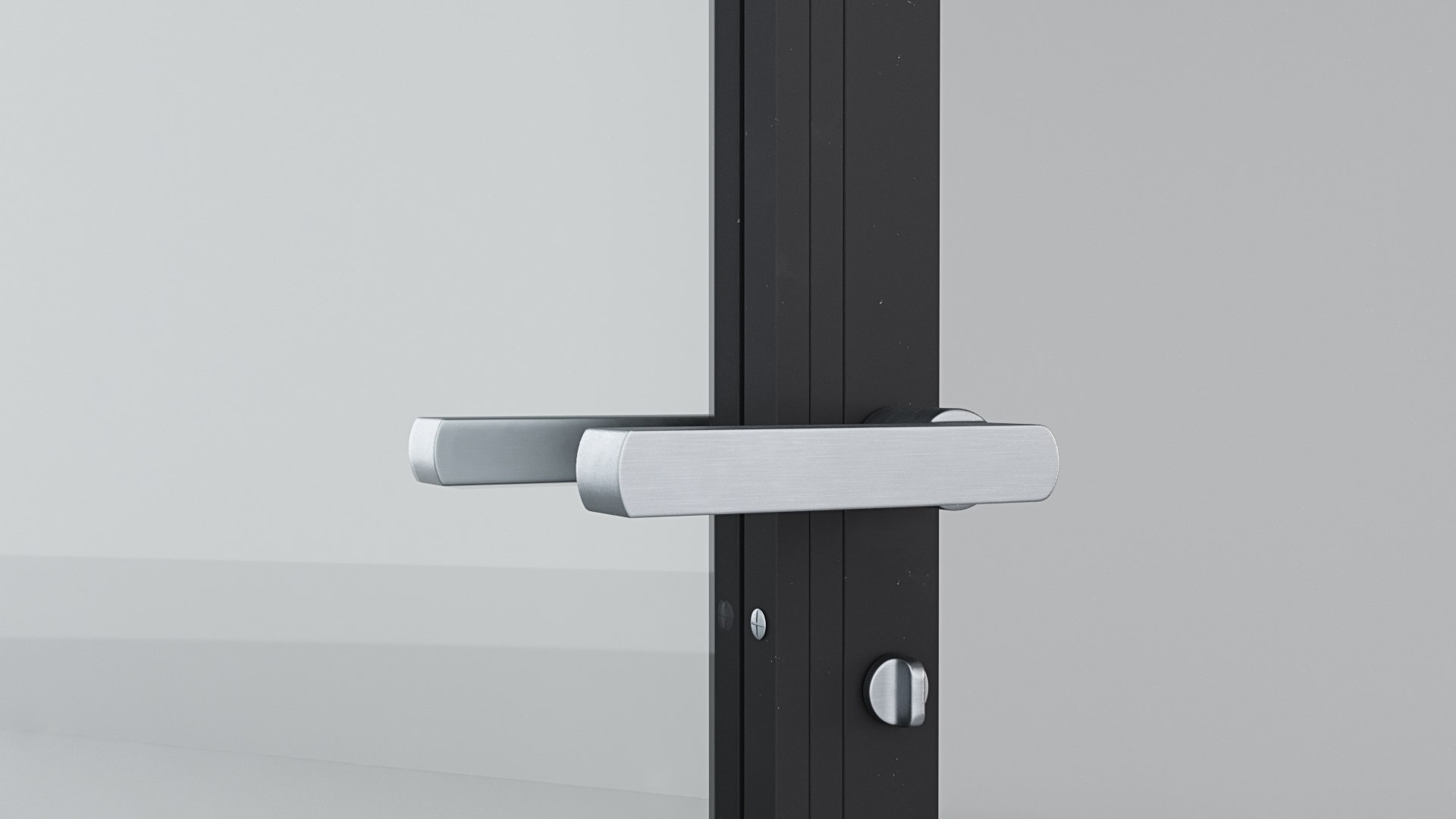3D Aluminium Door 11 Model - TurboSquid 1835511