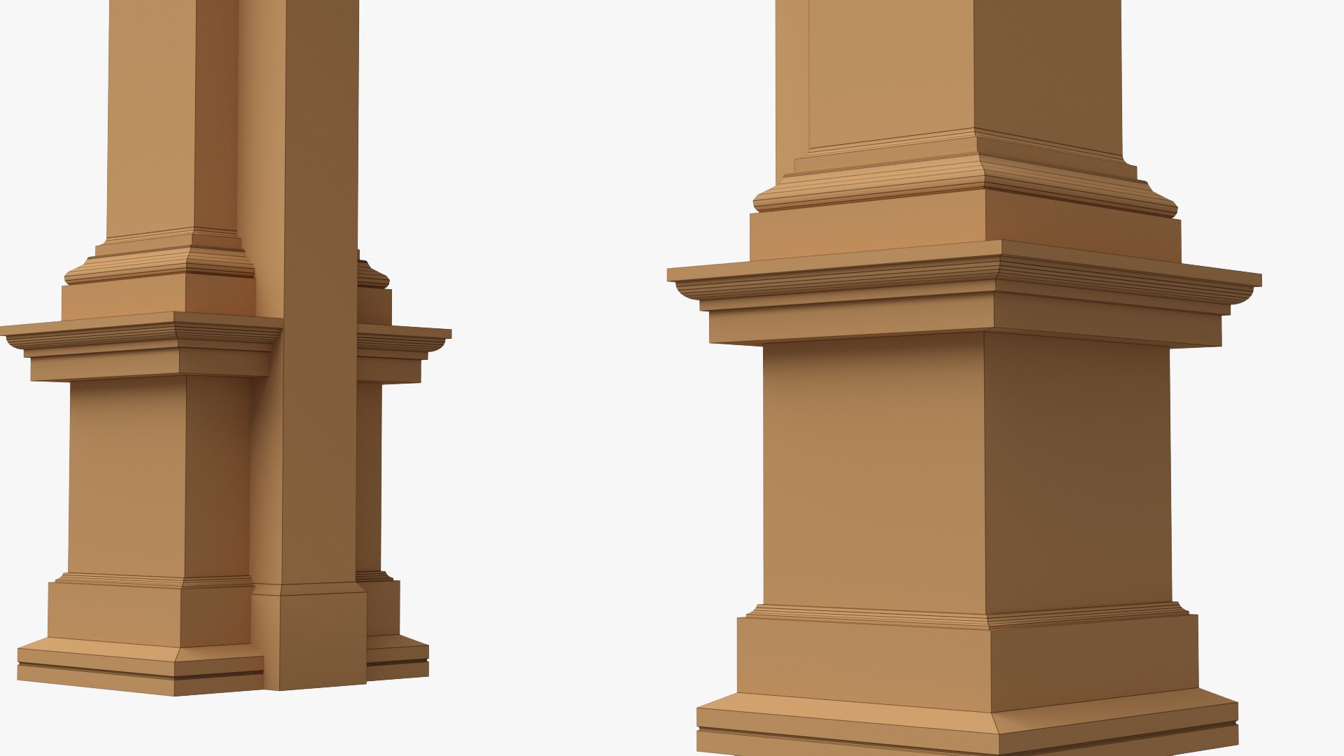 3D Arch 011 Textured Model - TurboSquid 1747165