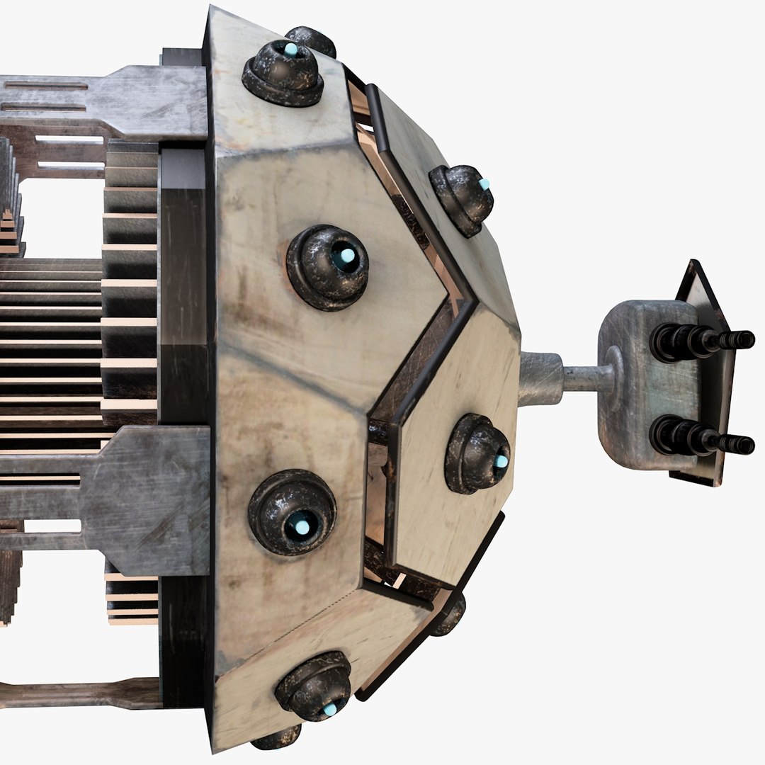 Flying Robot Rig 3d Model