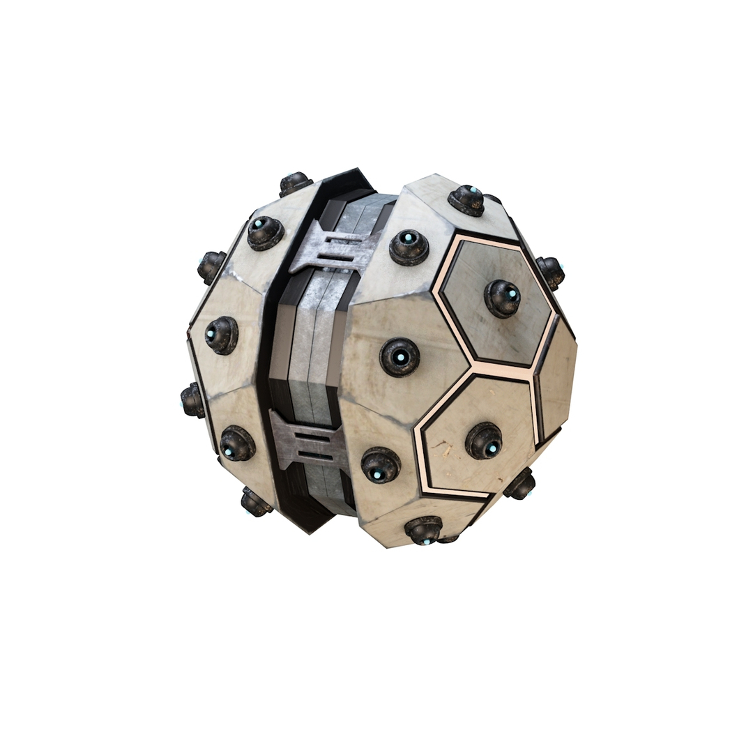 Flying Robot Rig 3d Model