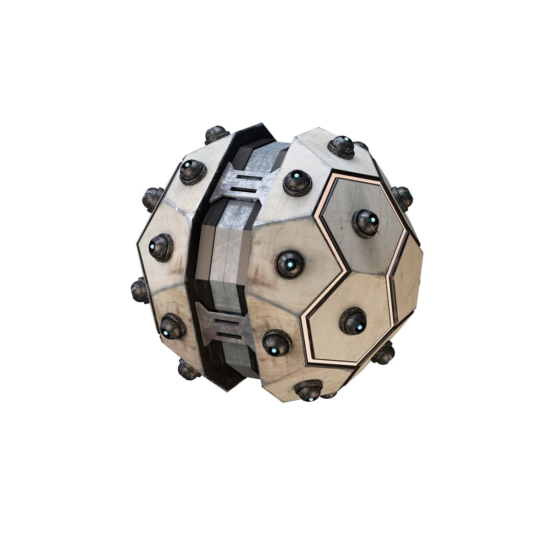 Flying Robot Rig 3d Model