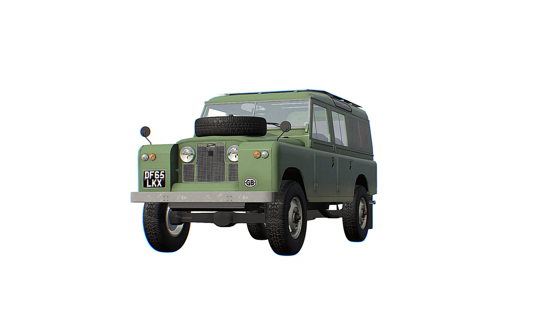 3D 1960s Land Rover Defender 110 - TurboSquid 2278237