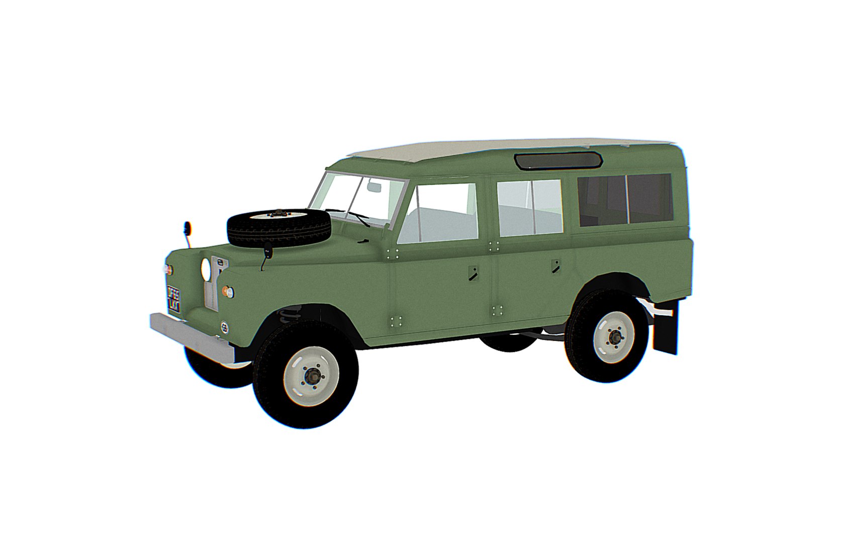 3D 1960s Land Rover Defender 110 - TurboSquid 2278237