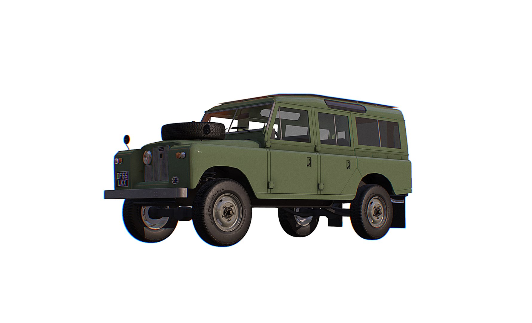 3D 1960s Land Rover Defender 110 - TurboSquid 2278237