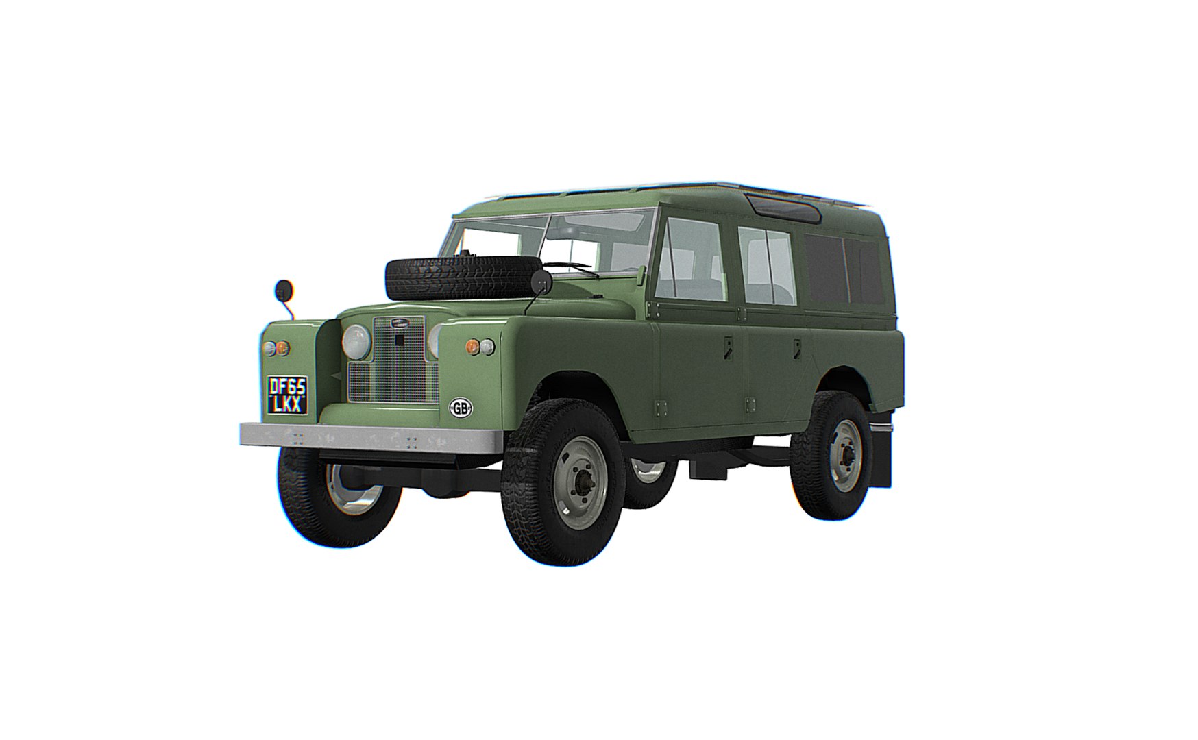 3D 1960s Land Rover Defender 110 - TurboSquid 2278237