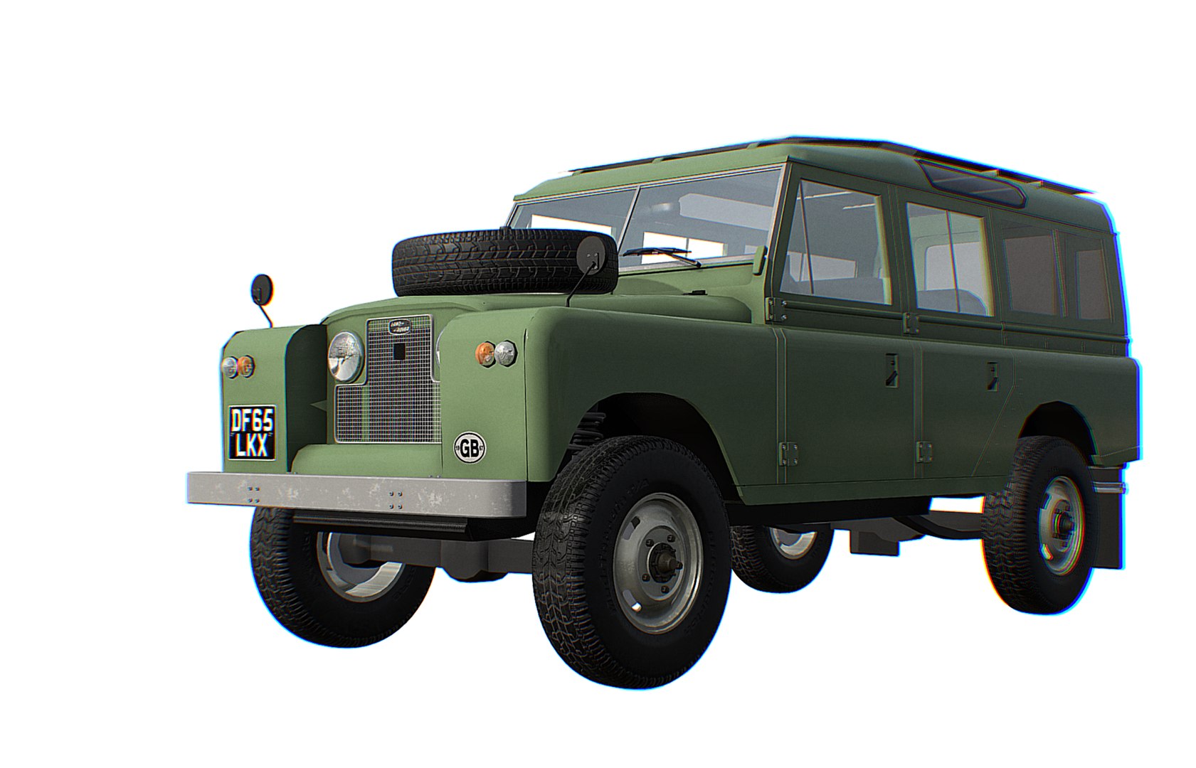 3D 1960s Land Rover Defender 110 - TurboSquid 2278237