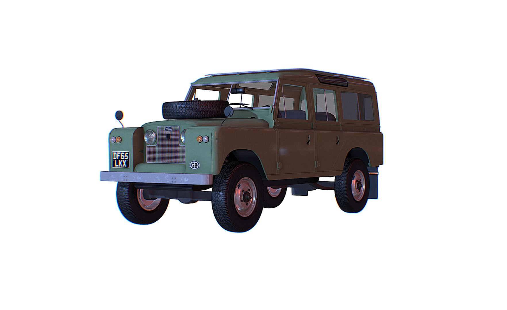 3D 1960s Land Rover Defender 110 - TurboSquid 2278237