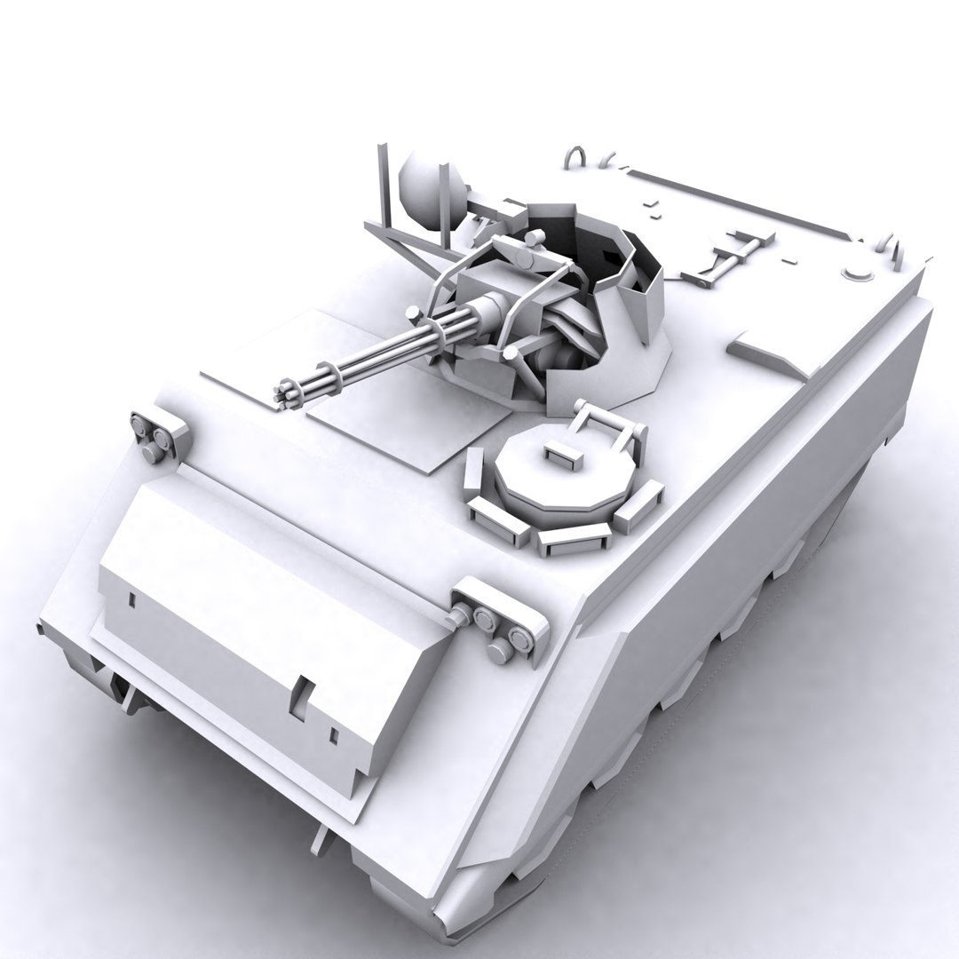 3d Model Apc M163 Vulcan