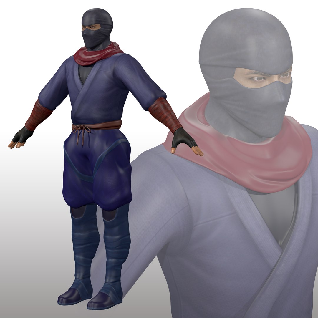 Ninja Warrior Rig 3D - TurboSquid 2096048