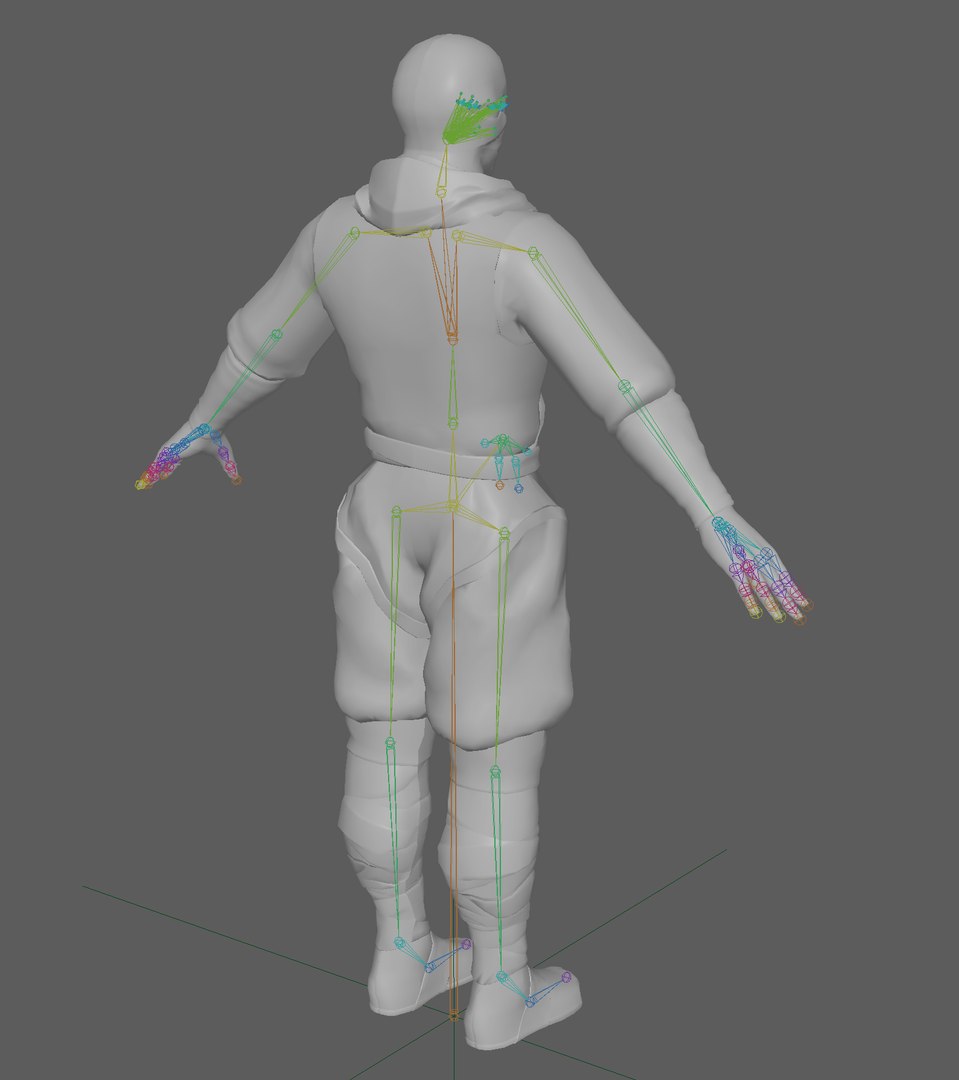 Ninja Warrior Rig 3D - TurboSquid 2096048