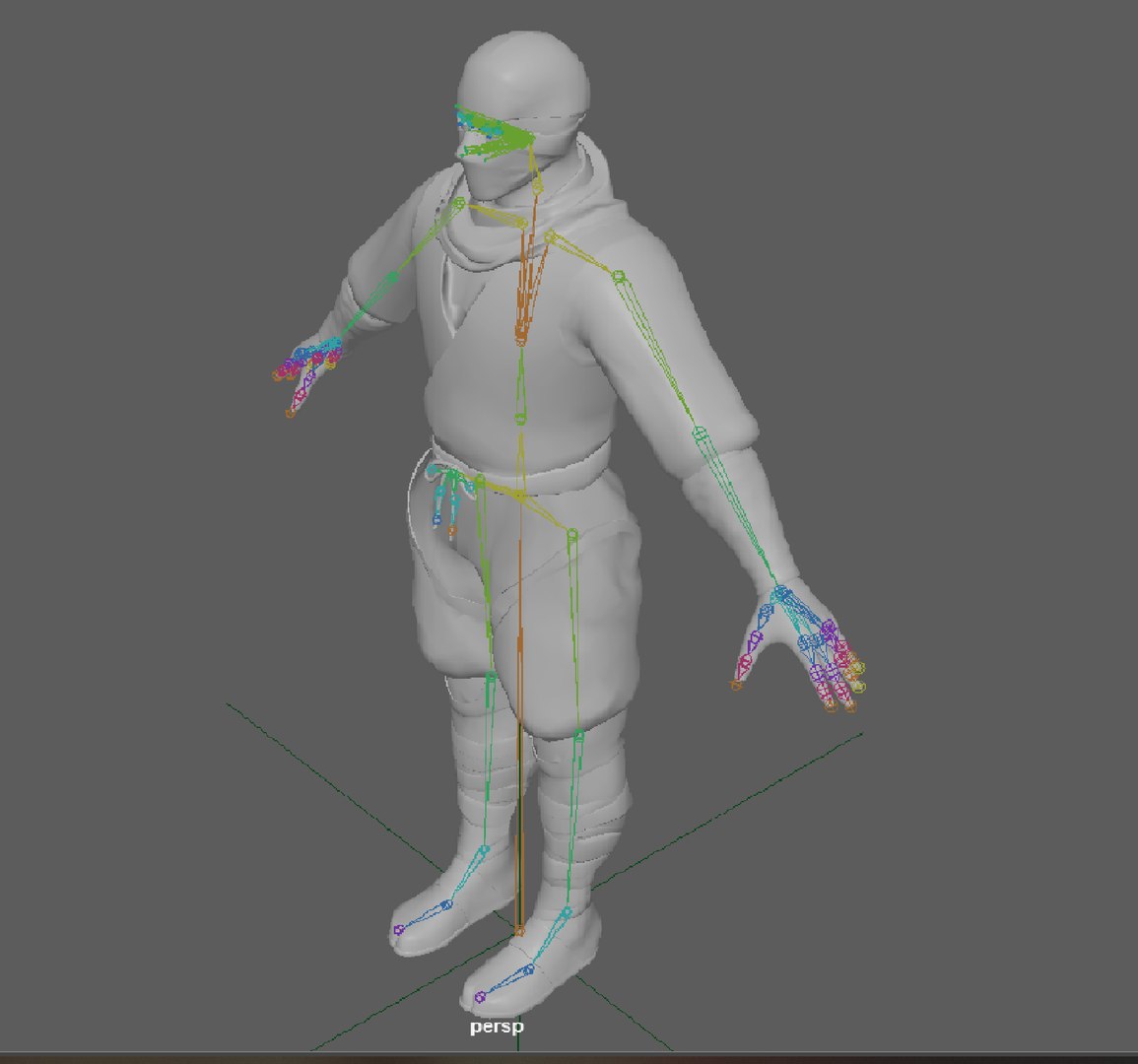 Ninja Warrior Rig 3D - TurboSquid 2096048