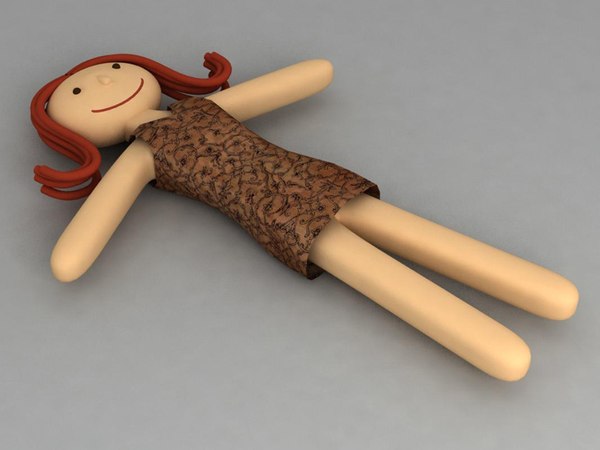 3d doll model
