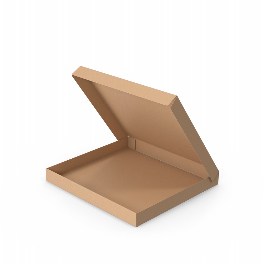 3D Model Pizza Box - TurboSquid 1868728