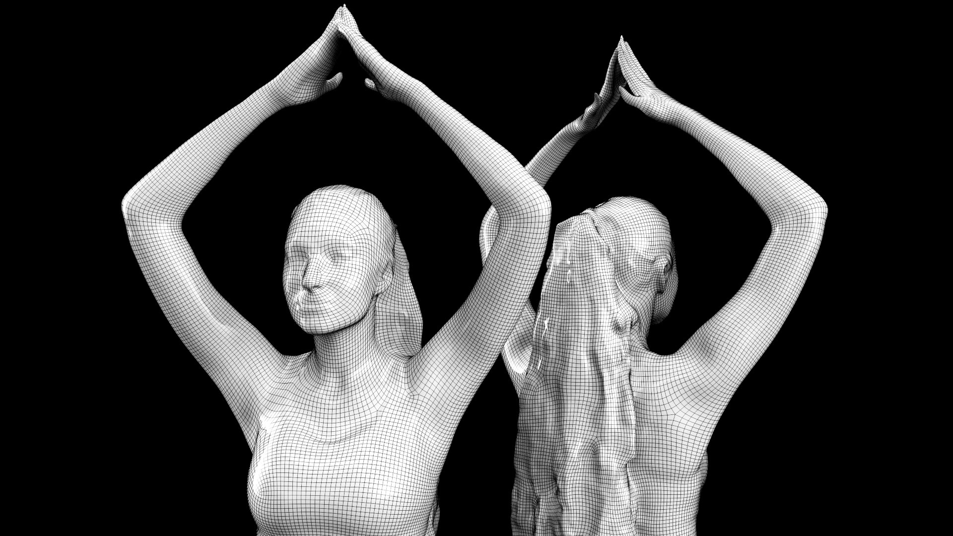3D Scanned Human Young Woman - TurboSquid 1461051
