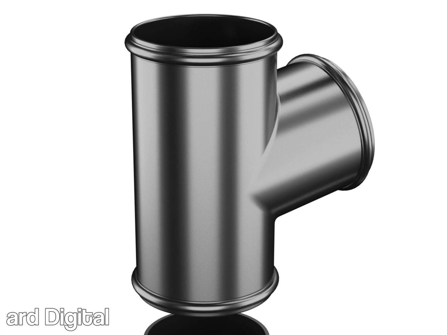 3d model rain water guttering