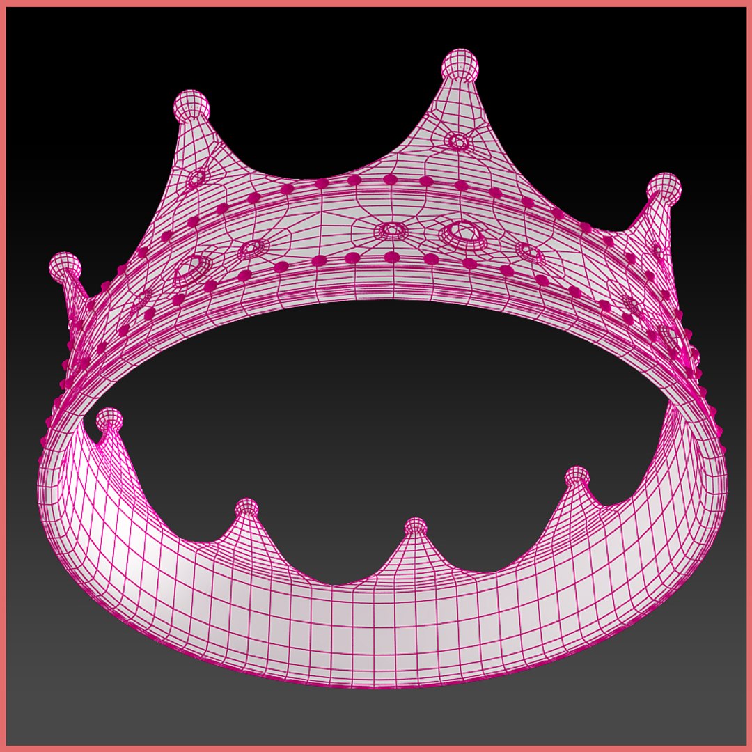 crown 3d model
