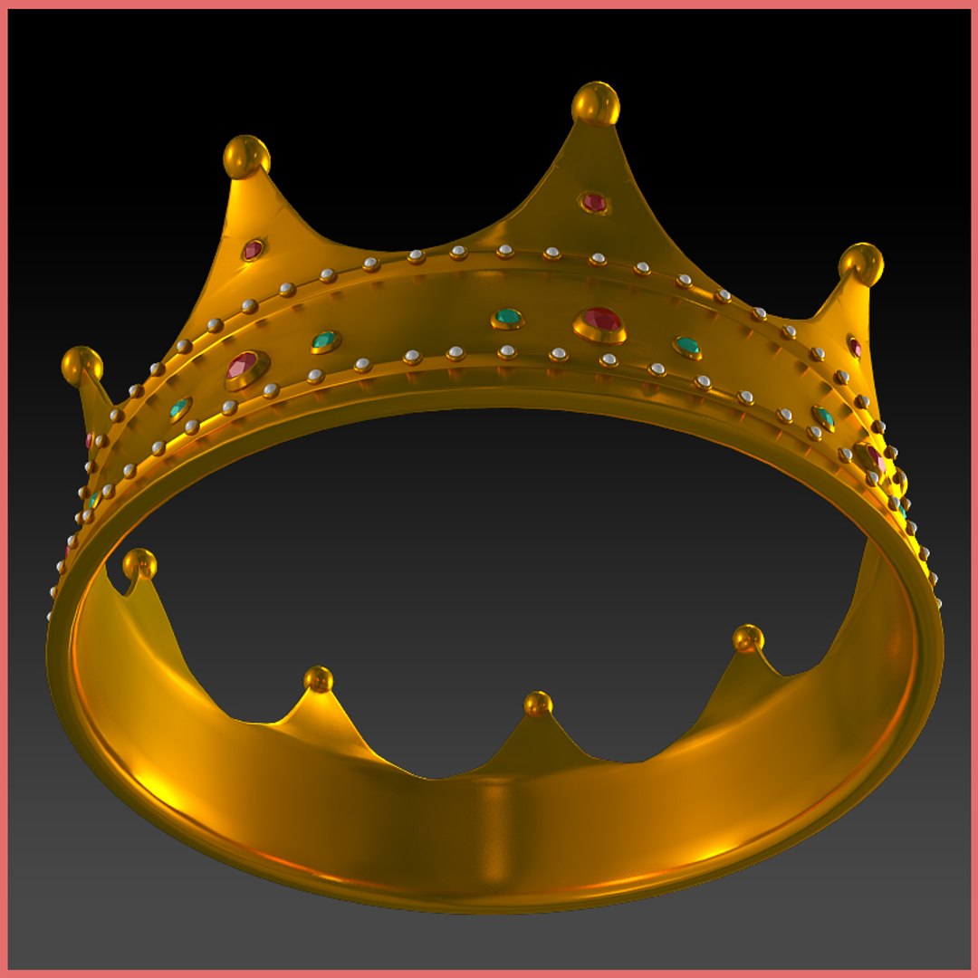 crown 3d model