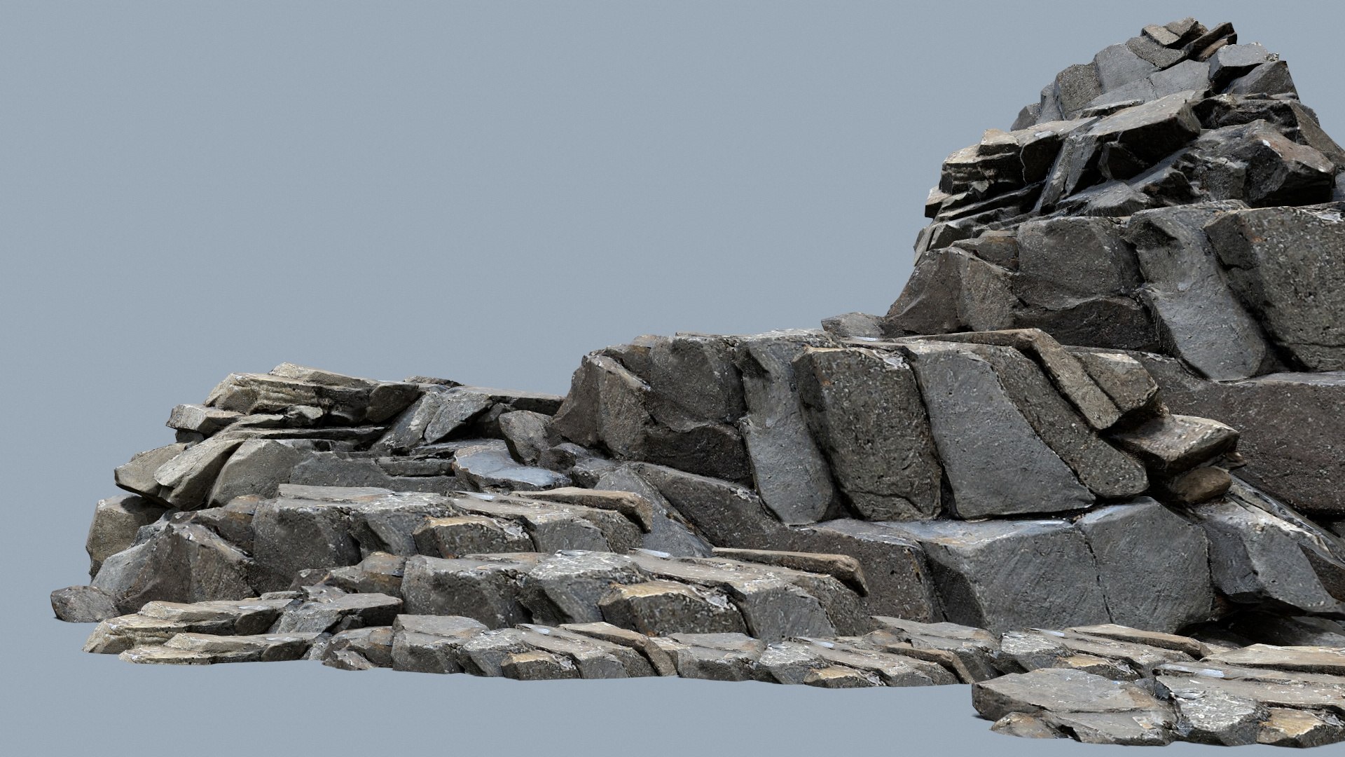 3D River Stone - TurboSquid 2213245