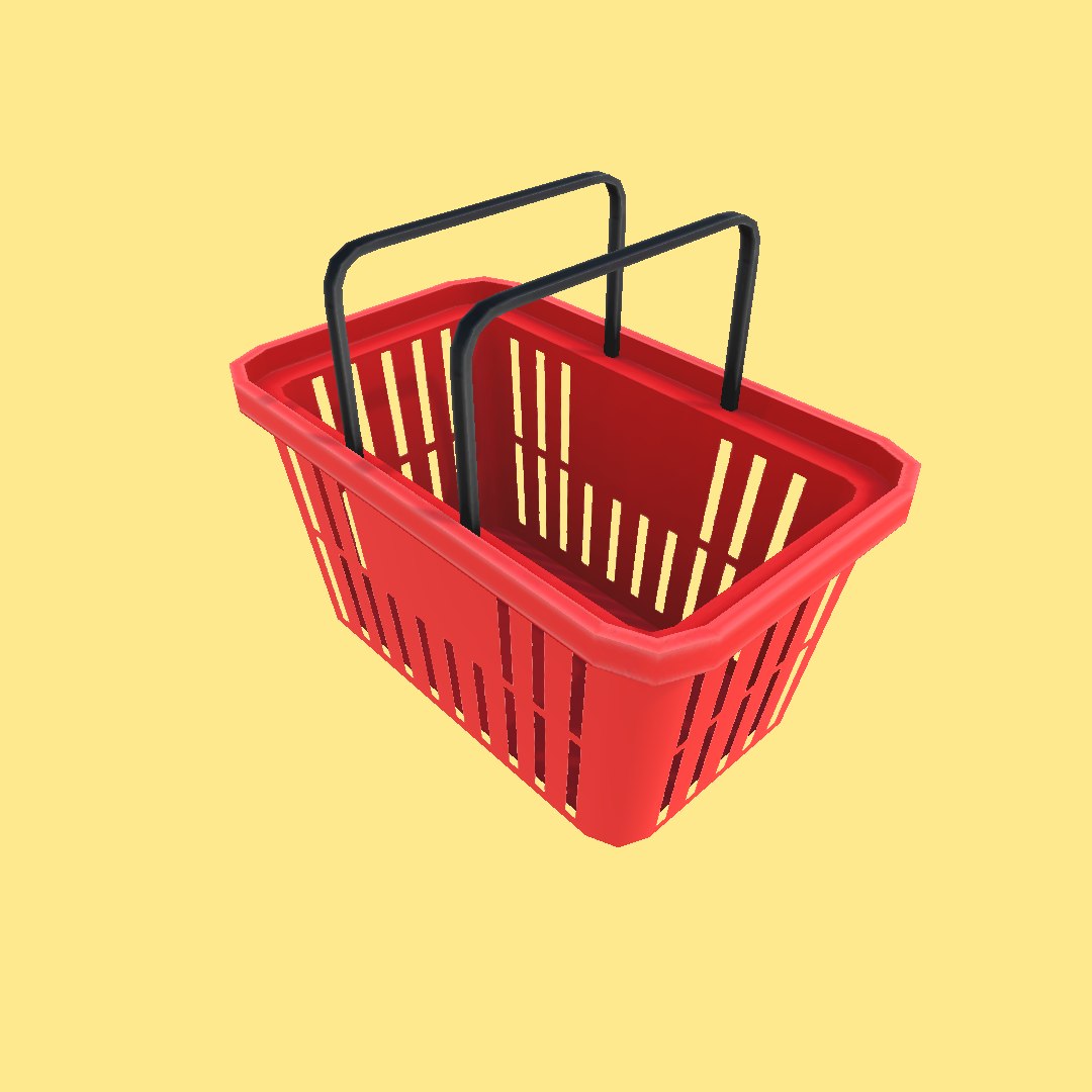 Pack Food Groceries Cartoon 3D Model - TurboSquid 1200352