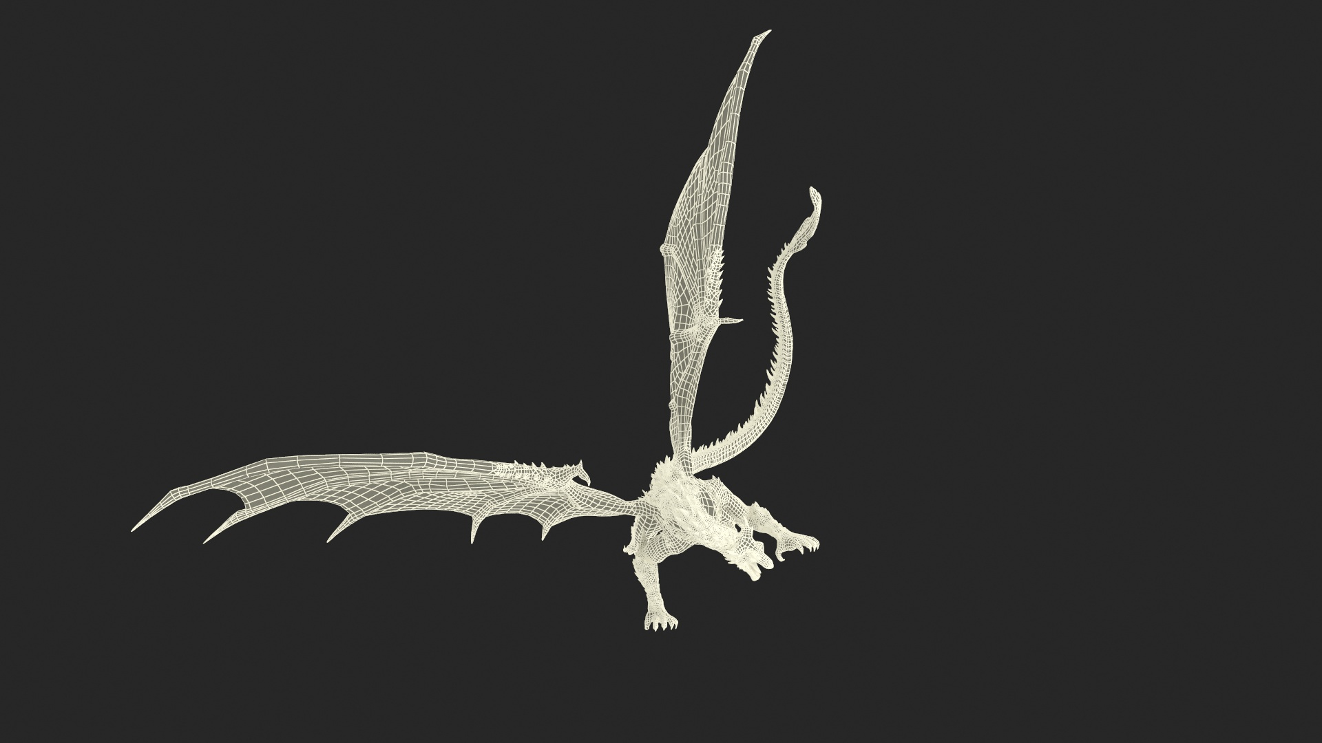 Flying Mythical Dragon 3D model - TurboSquid 2155421