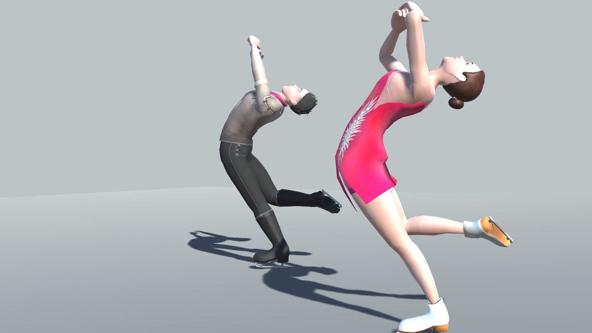 Figure Skating Actions 3D Model - TurboSquid 2026454
