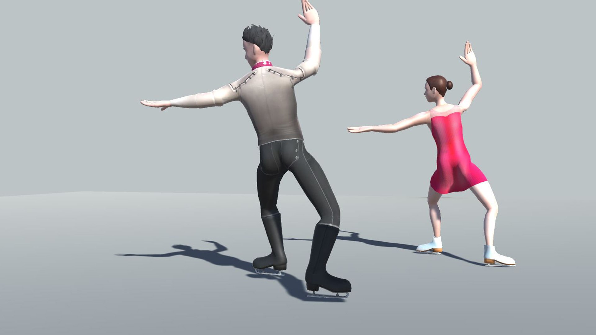 Figure Skating Actions 3D Model - TurboSquid 2026454