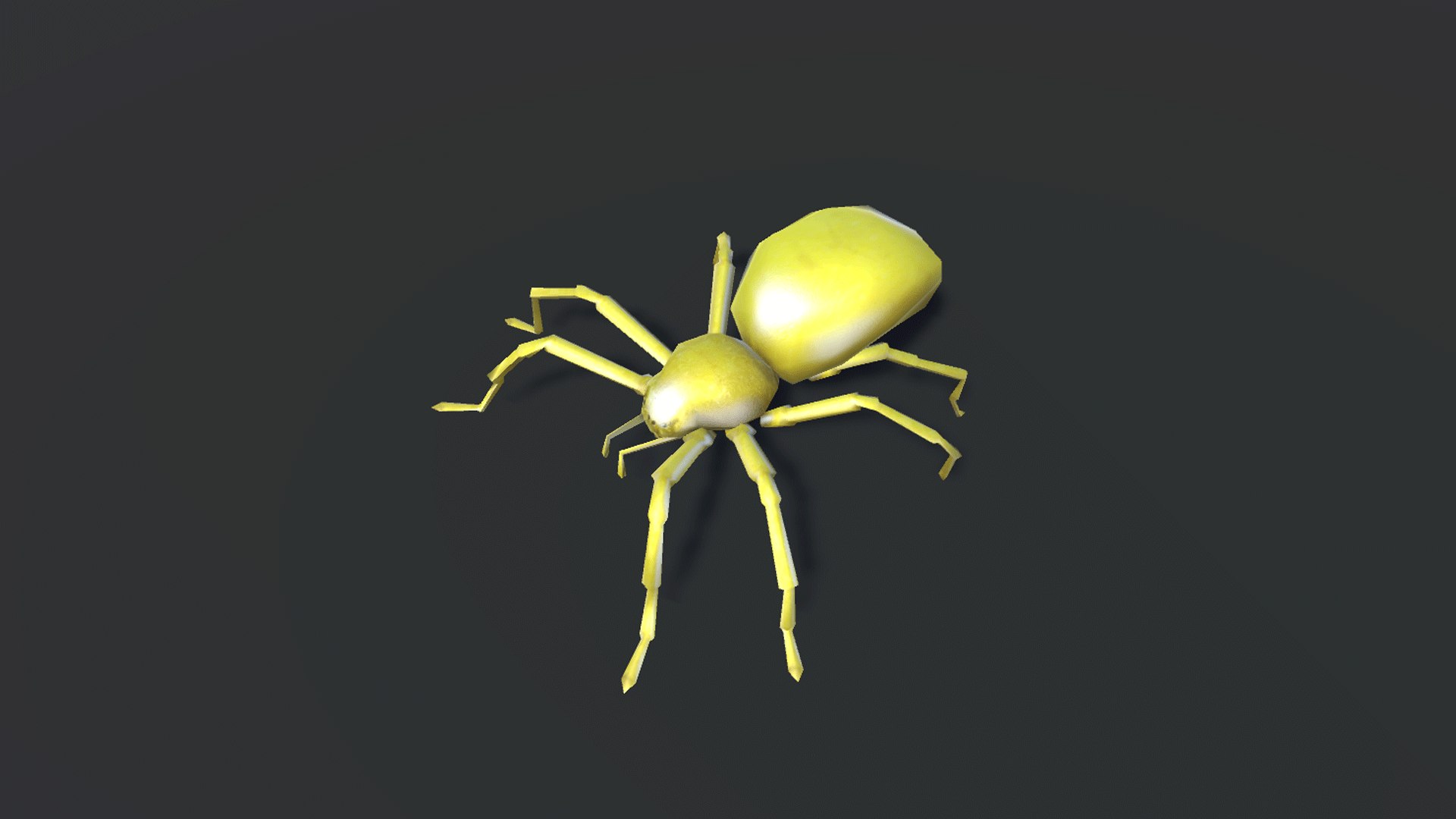 3D Vr Spider Model - TurboSquid 1436433