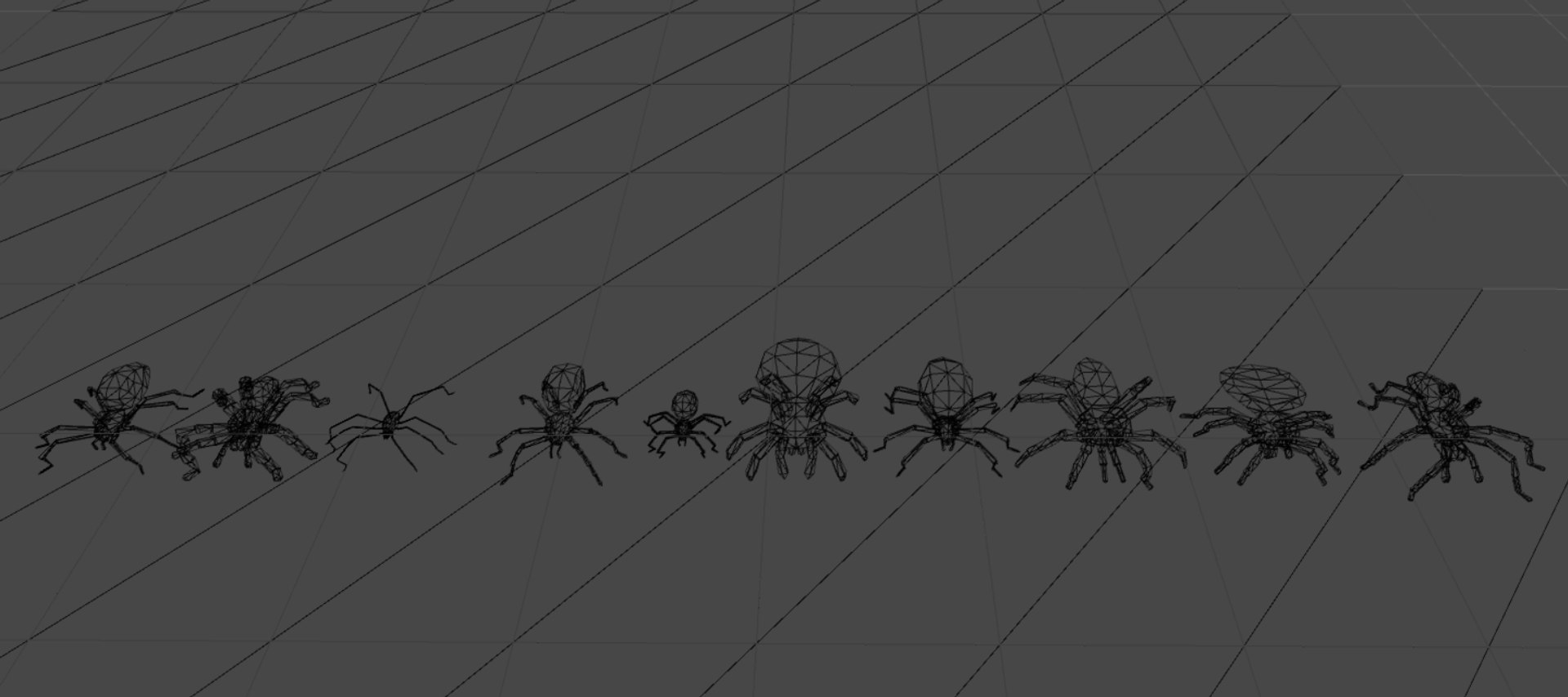 3D Vr Spider Model - TurboSquid 1436433