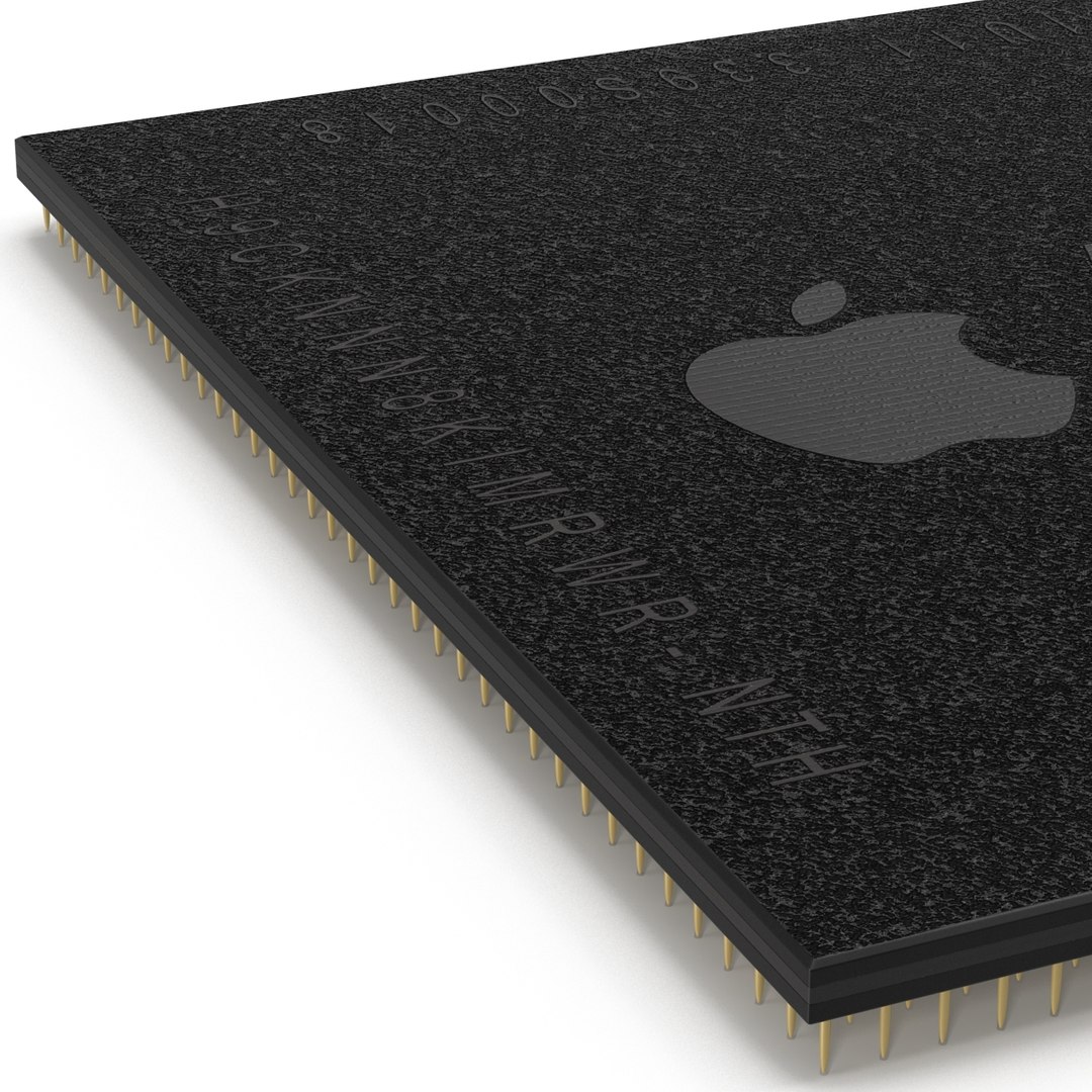 3d mobile chips 3 model