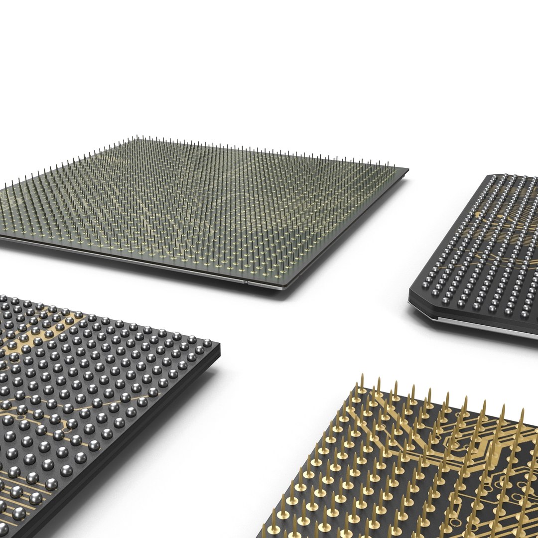 3d mobile chips 3 model