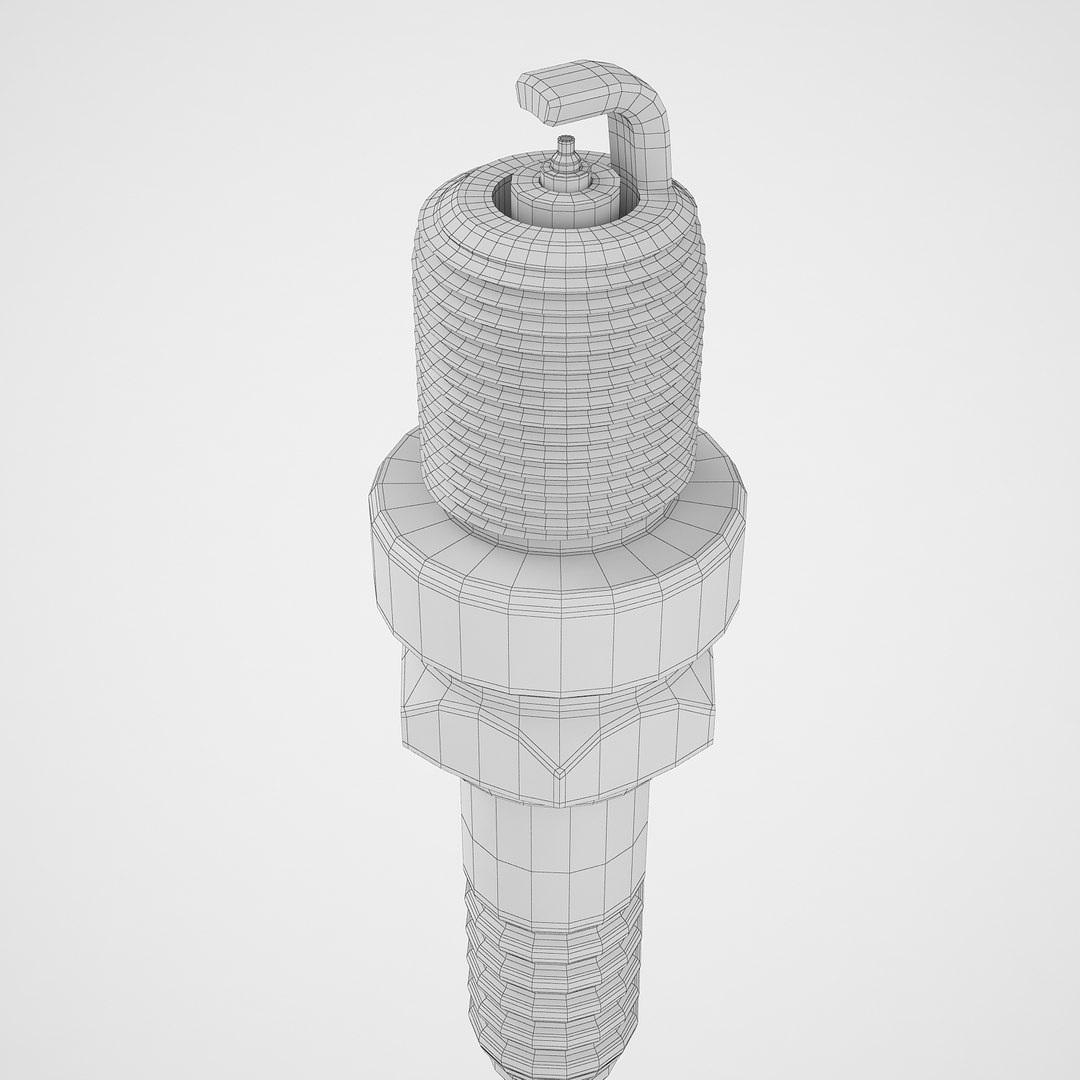 3D Model Iridium Spark Plug - TurboSquid 1433617